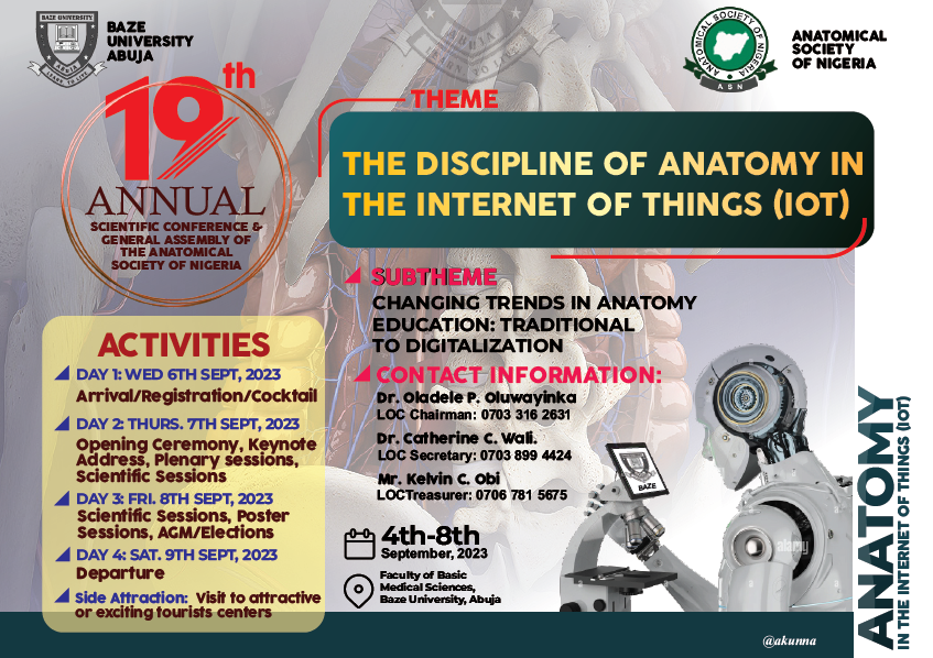 Home | Anatomical Society of Nigeria
