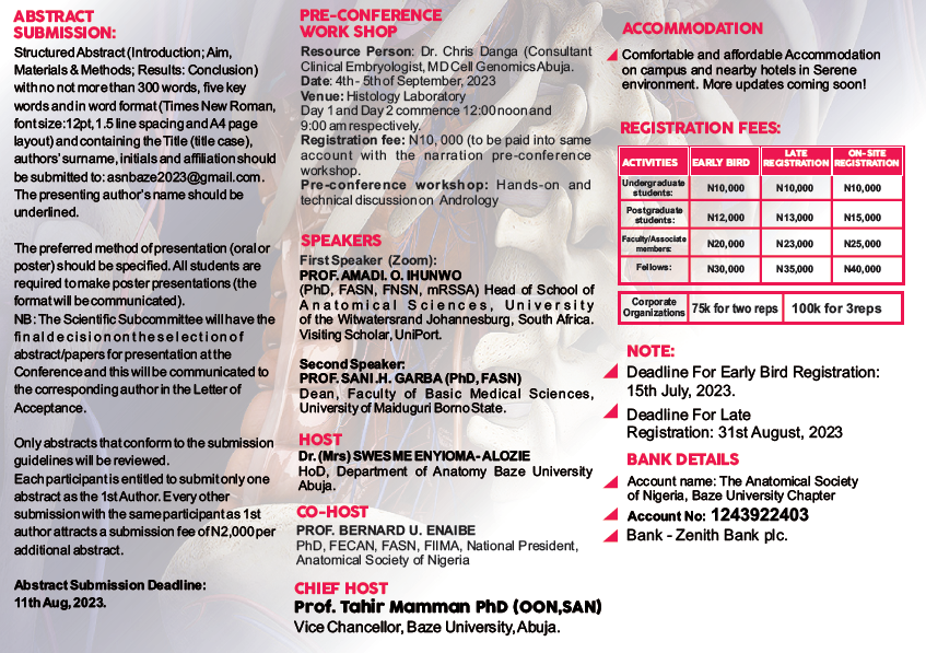 Home | Anatomical Society of Nigeria